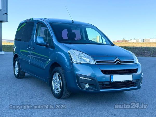 Blue Citroen Berlingo 2015 in Tallinn, with an engine capacity of 1.60 L and mileage of 132 thousand km for 6500 €, photo 1 on AUTOMOTO.COM.LV
