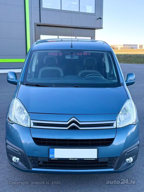 Blue Citroen Berlingo 2015 in Tallinn, with an engine capacity of 1.60 L and mileage of 132 thousand km for 6500 €, photo 2 on AUTOMOTO.COM.LV