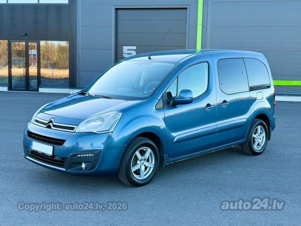 Blue Citroen Berlingo 2015 in Tallinn, with an engine capacity of 1.60 L and mileage of 132 thousand km for 6500 €, photo 10 on AUTOMOTO.COM.LV