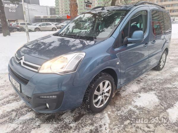 Blue Citroen Berlingo 2016 in Tallinn, with an engine capacity of 1.20 L and mileage of 180 thousand km for 4990 €, photo 1 on AUTOMOTO.COM.LV