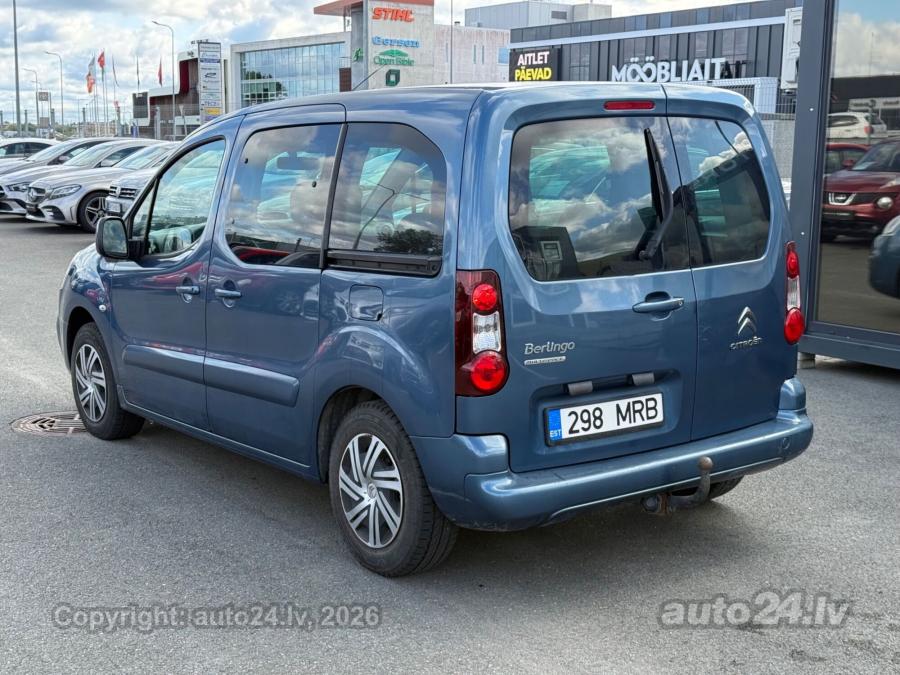 Blue Citroen Berlingo 2016 in Tallinn, with an engine capacity of 1.60 L and mileage of 135 thousand km for 5990 €, photo 5 on AUTOMOTO.COM.LV