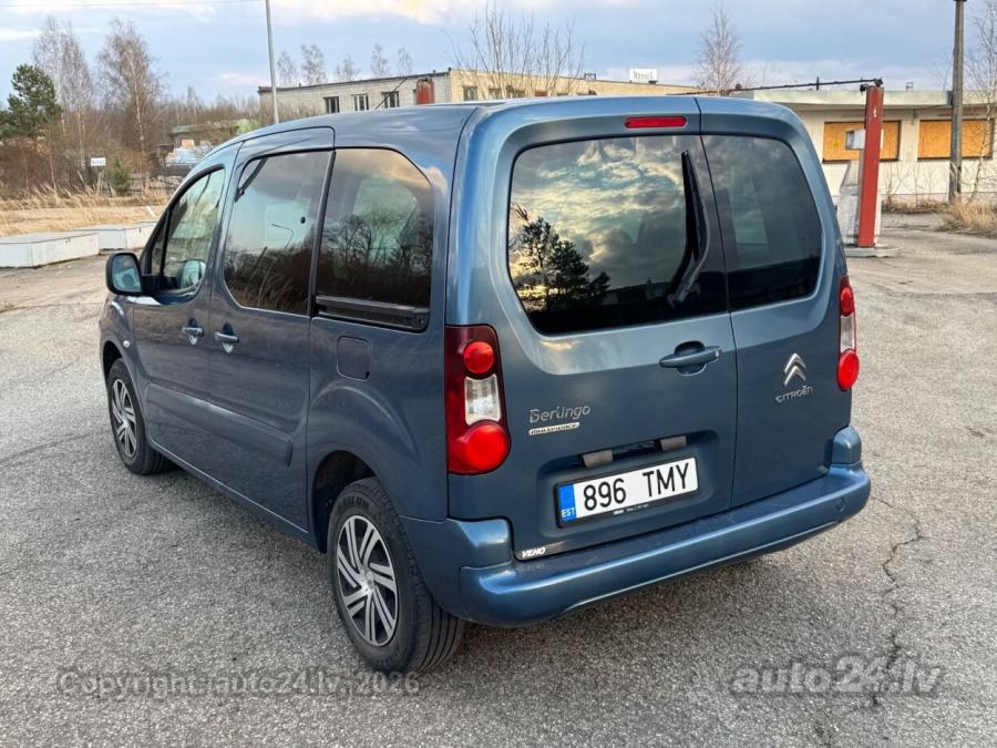 Blue Citroen Berlingo 2018 in Tallinn, with an engine capacity of 1.60 L and mileage of 117 thousand km for 7800 €, photo 3 on AUTOMOTO.COM.LV