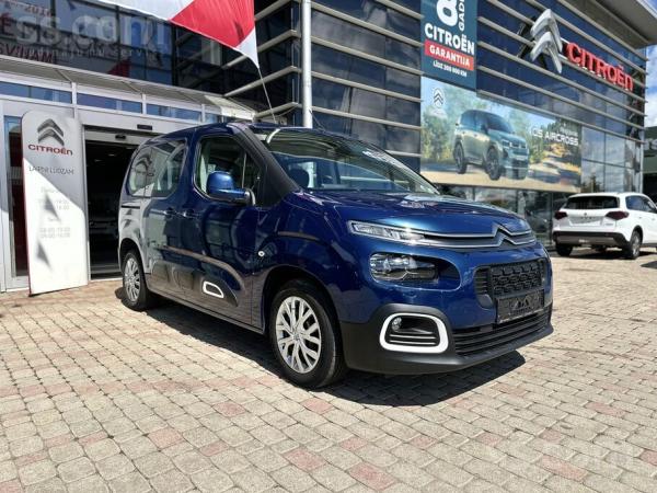 Синий Ситроен Берлинго 2019 в Рига, объемом двигателя 1.50 л и пробегом 137 тыс. км за 9600 €, фото 3 на AUTOMOTO.COM.LV