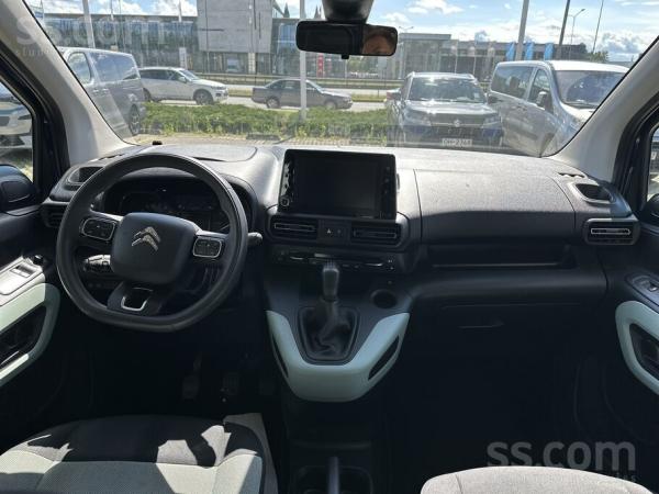 Синий Ситроен Берлинго 2019 в Рига, объемом двигателя 1.50 л и пробегом 137 тыс. км за 9600 €, фото 9 на AUTOMOTO.COM.LV