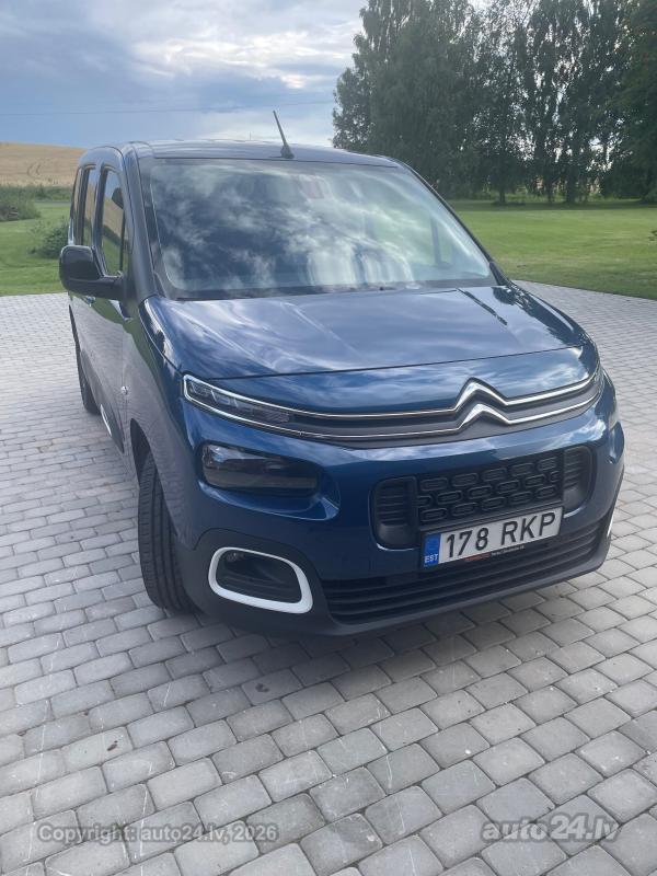 Zils Citroen Berlingo 2022 Tartu, ar dzinēja tilpumu 1.50 L un nobraukumu 100 tūkst. km par 16000 €, foto 2 vietnē AUTOMOTO.COM.LV