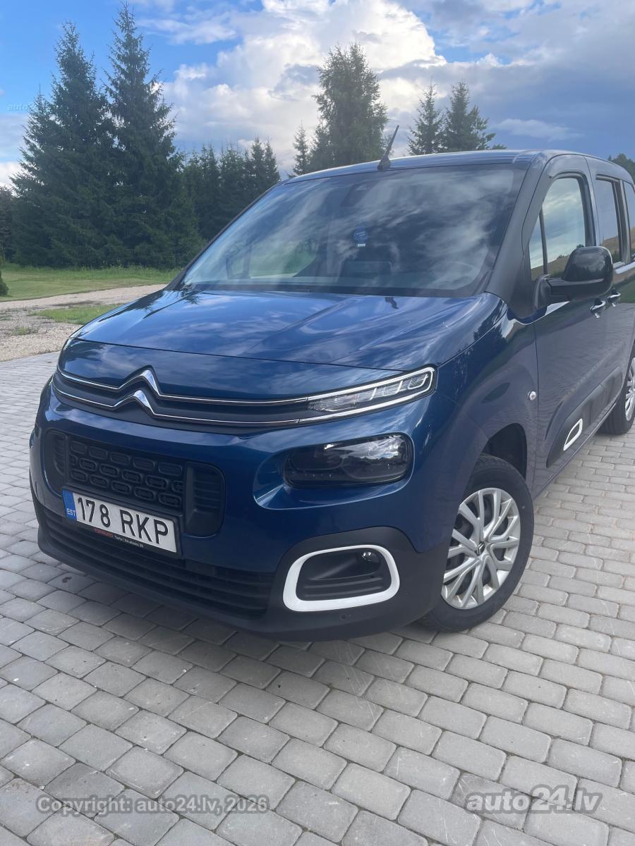 Zils Citroen Berlingo 2022 Tartu, ar dzinēja tilpumu 1.50 L un nobraukumu 100 tūkst. km par 16000 €, foto 1 vietnē AUTOMOTO.COM.LV