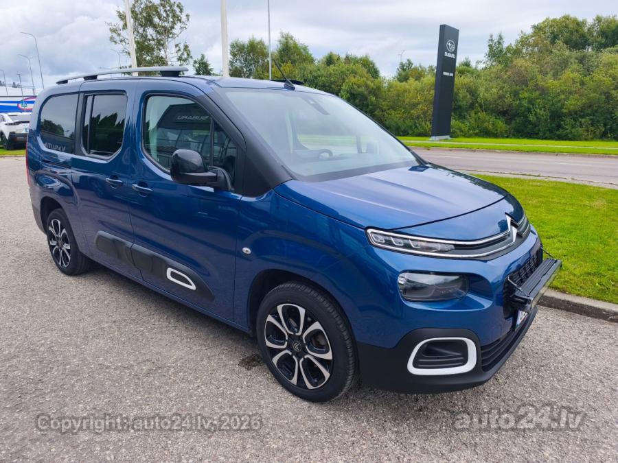 Zils Citroen Berlingo 2022 Pērnava, ar dzinēja tilpumu 1.50 L un nobraukumu 128 tūkst. km par 16900 €, foto 1 vietnē AUTOMOTO.COM.LV