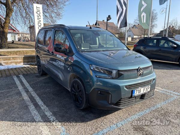 Zils Citroen Berlingo 2024 Rakvere, ar dzinēja tilpumu 1.50 L un nobraukumu 21 tūkst. km par 28790 €, foto 1 vietnē AUTOMOTO.COM.LV