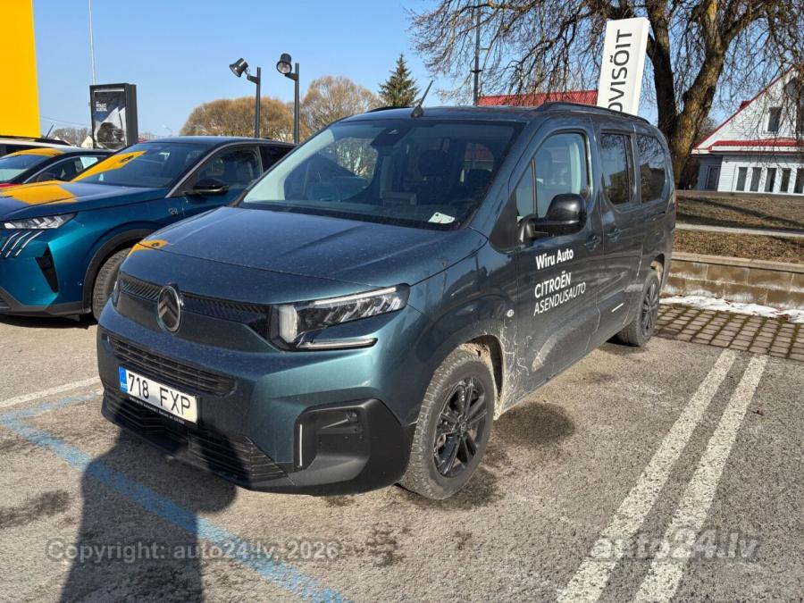 Zils Citroen Berlingo 2024 Rakvere, ar dzinēja tilpumu 1.50 L un nobraukumu 21 tūkst. km par 28790 €, foto 6 vietnē AUTOMOTO.COM.LV