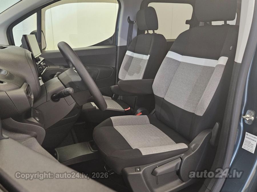 Zils Citroen Berlingo 2024 Tallina, ar dzinēja tilpumu 1.50 L un nobraukumu 20 tūkst. km par 21900 €, foto 8 vietnē AUTOMOTO.COM.LV