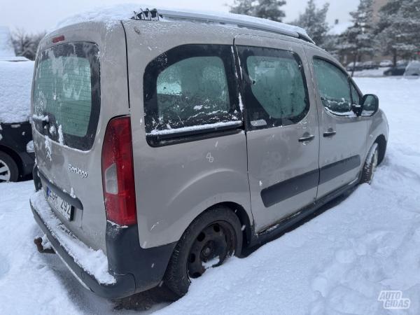 Brown Citroen Berlingo 2009 in Kaunas, with an engine capacity of 1.60 L and mileage of 386 thousand km for 1500 €, photo 4 on AUTOMOTO.COM.LV