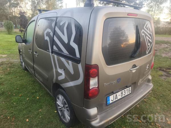 Brūns Citroen Berlingo 2012 Jelgava, ar dzinēja tilpumu 1.60 L un nobraukumu 437 tūkst. km par 2550 €, foto 5 vietnē AUTOMOTO.COM.LV