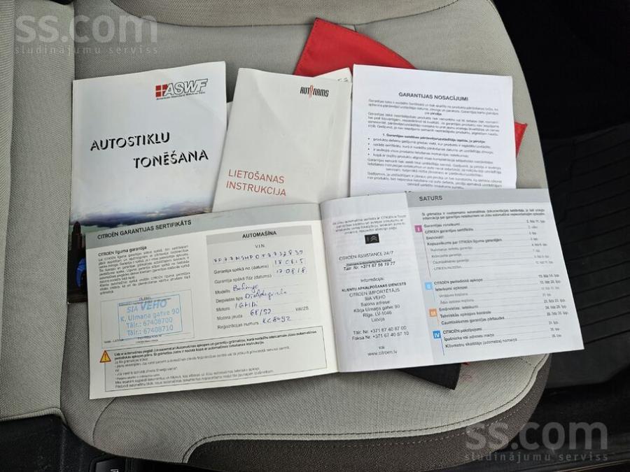 Brūns Citroen Berlingo 2015 Rīga, ar dzinēja tilpumu 1.60 L un nobraukumu 171 tūkst. km par 5200 €, foto 23 vietnē AUTOMOTO.COM.LV
