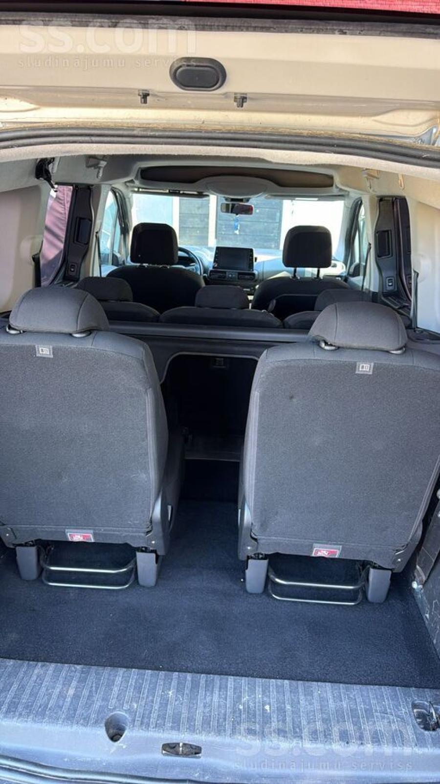 Brūns Citroen Berlingo 2019 Ogre, ar dzinēja tilpumu 1.50 L un nobraukumu 308 tūkst. km par 7900 €, foto 10 vietnē AUTOMOTO.COM.LV
