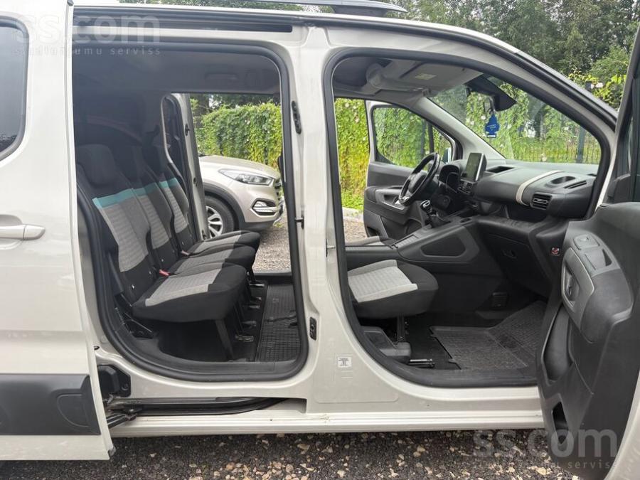 Brown Citroen Berlingo 2019 in Riga, with an engine capacity of 1.50 L and mileage of 0 thousand km for 7300 €, photo 7 on AUTOMOTO.COM.LV
