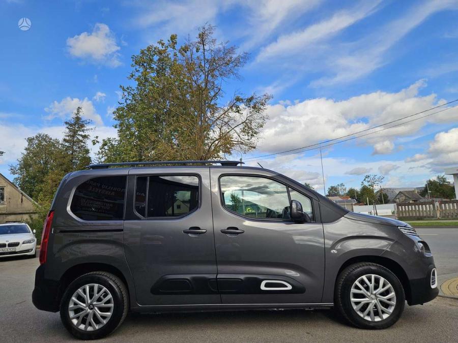 Brūns Citroen Berlingo 2019 Šauļi, ar dzinēja tilpumu 1.20 L un nobraukumu 186 tūkst. km par 8950 €, foto 7 vietnē AUTOMOTO.COM.LV