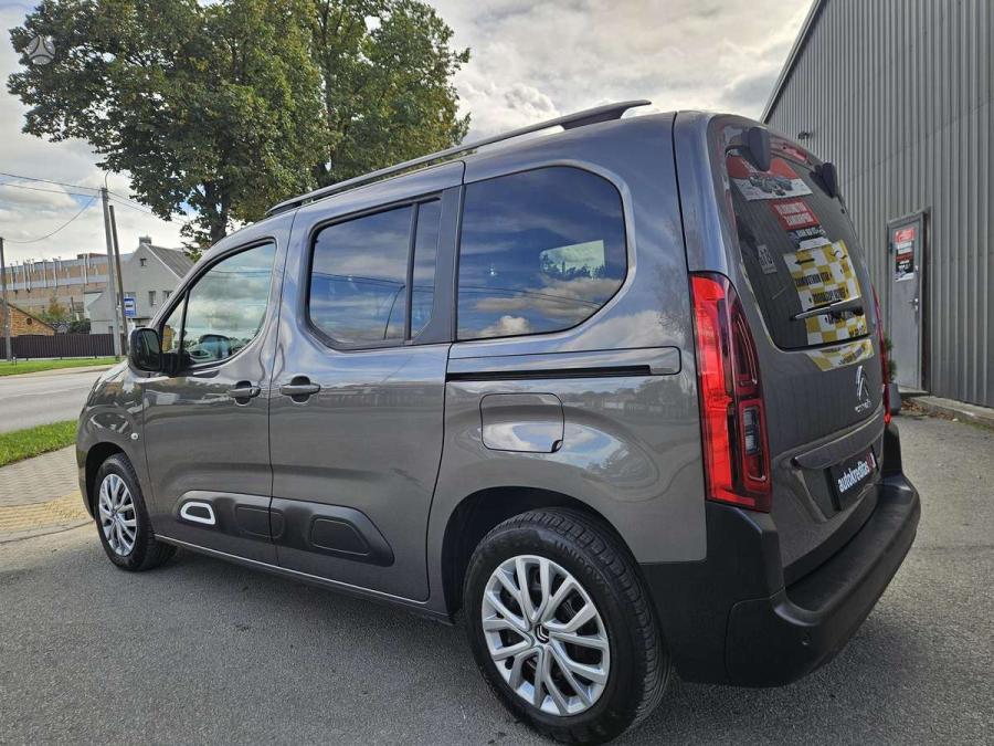 Brūns Citroen Berlingo 2019 Šauļi, ar dzinēja tilpumu 1.20 L un nobraukumu 186 tūkst. km par 8950 €, foto 9 vietnē AUTOMOTO.COM.LV
