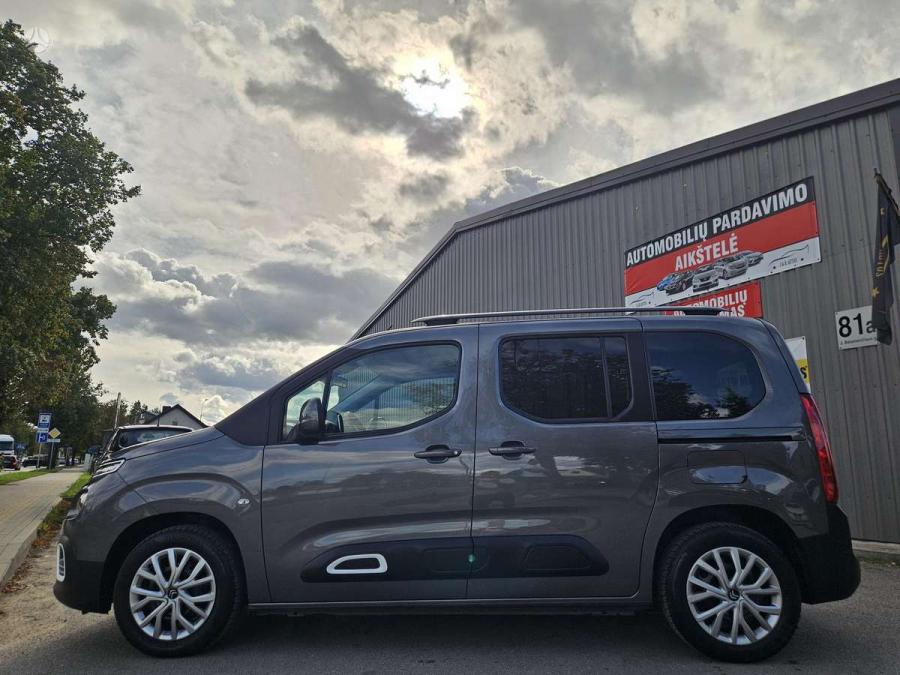 Brūns Citroen Berlingo 2019 Šauļi, ar dzinēja tilpumu 1.20 L un nobraukumu 186 tūkst. km par 8950 €, foto 10 vietnē AUTOMOTO.COM.LV
