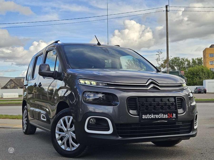 Brūns Citroen Berlingo 2019 Šauļi, ar dzinēja tilpumu 1.20 L un nobraukumu 186 tūkst. km par 8950 €, foto 4 vietnē AUTOMOTO.COM.LV