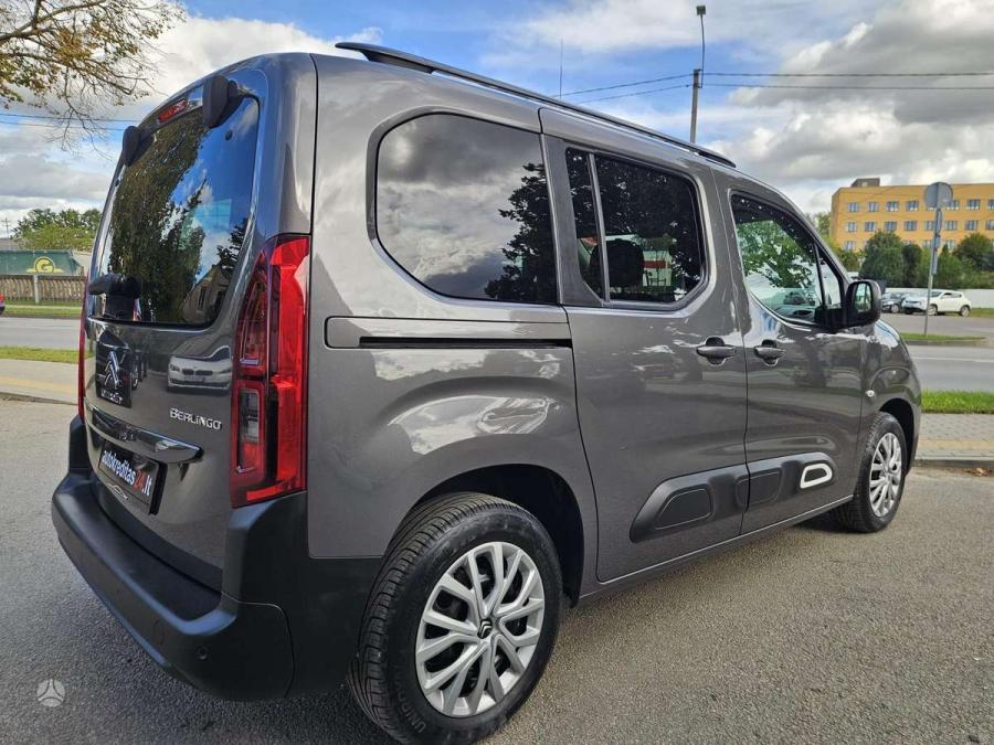 Brūns Citroen Berlingo 2019 Šauļi, ar dzinēja tilpumu 1.20 L un nobraukumu 186 tūkst. km par 8950 €, foto 9 vietnē AUTOMOTO.COM.LV