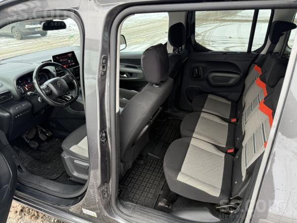 Brūns Citroen Berlingo 2020 Rīga, ar dzinēja tilpumu 1.50 L un nobraukumu 116 tūkst. km par 12200 €, foto 8 vietnē AUTOMOTO.COM.LV