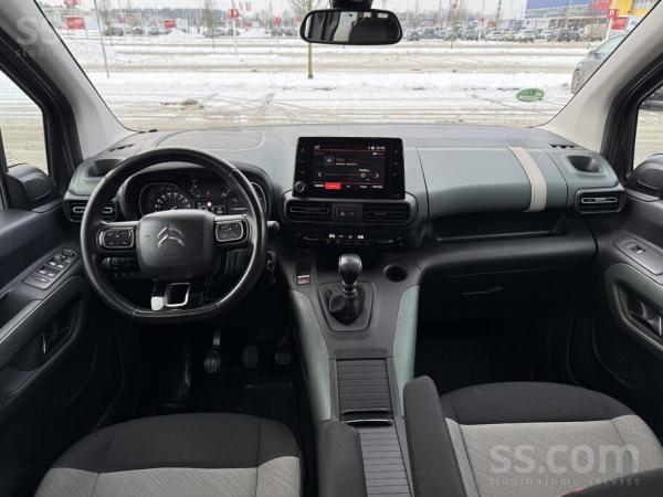 Brūns Citroen Berlingo 2020 Rīga, ar dzinēja tilpumu 1.50 L un nobraukumu 116 tūkst. km par 12200 €, foto 9 vietnē AUTOMOTO.COM.LV
