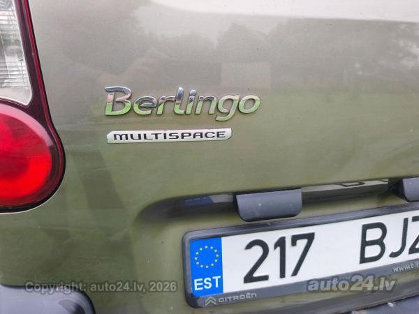 Brown Citroen Berlingo 2013 in Tallinn, with an engine capacity of 1.60 L and mileage of 345 thousand km for 3800 €, photo 5 on AUTOMOTO.COM.LV