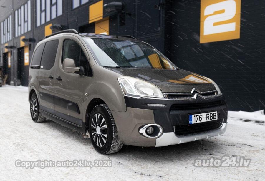 Brūns Citroen Berlingo 2014 Tallina, ar dzinēja tilpumu 1.60 L un nobraukumu 263 tūkst. km par 4399 €, foto 1 vietnē AUTOMOTO.COM.LV