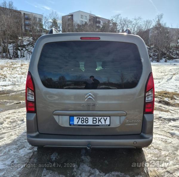 Brūns Citroen Berlingo 2014 Tallina, ar dzinēja tilpumu 1.60 L un nobraukumu 262 tūkst. km par 4490 €, foto 6 vietnē AUTOMOTO.COM.LV