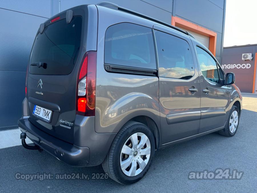 Brown Citroen Berlingo 2016 in Kuressaare, with an engine capacity of 1.20 L and mileage of 146 thousand km for 7690 €, photo 6 on AUTOMOTO.COM.LV