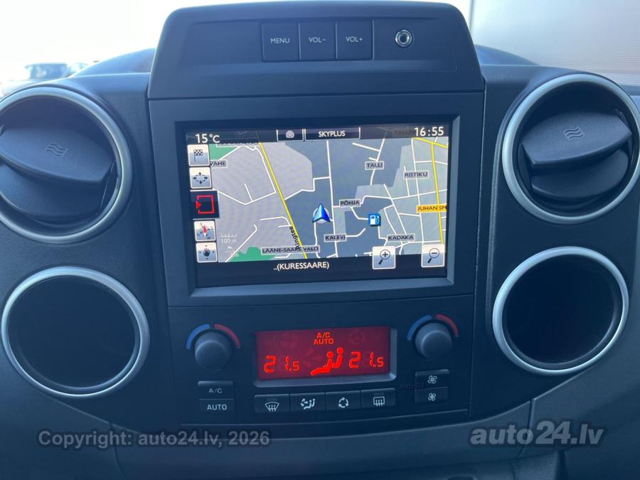 Brūns Citroen Berlingo 2016 Kuresāre, ar dzinēja tilpumu 1.20 L un nobraukumu 146 tūkst. km par 7690 €, foto 11 vietnē AUTOMOTO.COM.LV