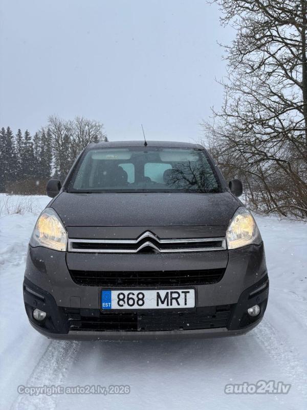 Brūns Citroen Berlingo 2018 Tallina, ar dzinēja tilpumu 1.60 L un nobraukumu 153 tūkst. km par 8900 €, foto 1 vietnē AUTOMOTO.COM.LV