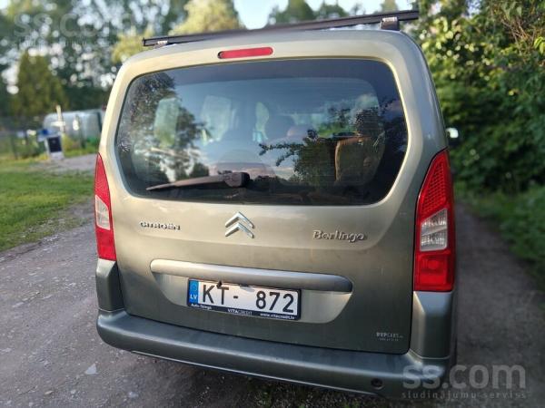 Zaļš Citroen Berlingo 2009 Rīga, ar dzinēja tilpumu 1.60 L un nobraukumu 308 tūkst. km par 2600 €, foto 4 vietnē AUTOMOTO.COM.LV