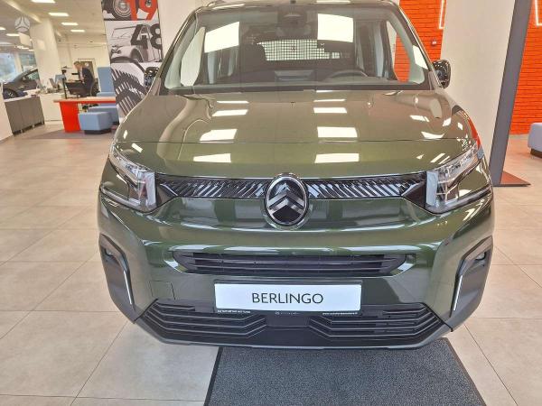 Green Citroen Berlingo 2026 in Vilnius, with an engine capacity of 1.50 L and mileage of 0 thousand km for 26790 €, photo 2 on AUTOMOTO.COM.LV