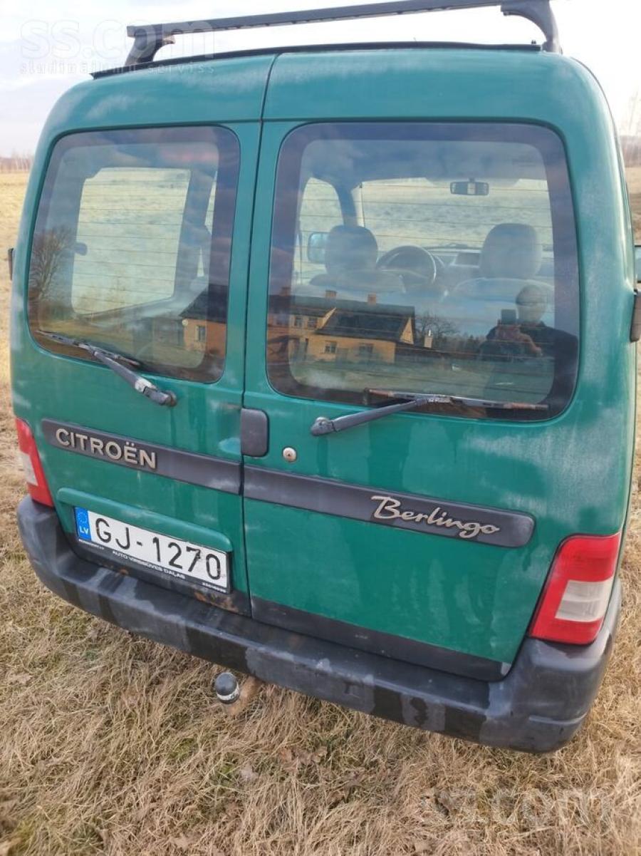 Zaļš Citroen Berlingo 2007 Dobele, ar dzinēja tilpumu 1.60 L un nobraukumu 223 tūkst. km par 850 €, foto 5 vietnē AUTOMOTO.COM.LV