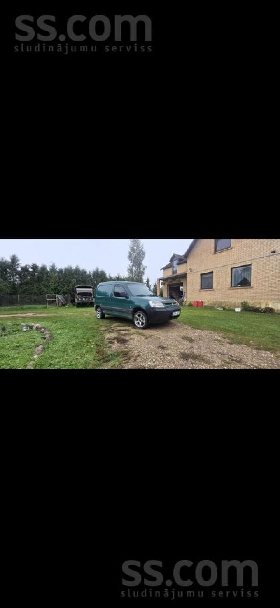Green Citroen Berlingo 2004 in Daugavpils, with an engine capacity of 1.90 L and mileage of 240 thousand km for 2690 €, photo 17 on AUTOMOTO.COM.LV