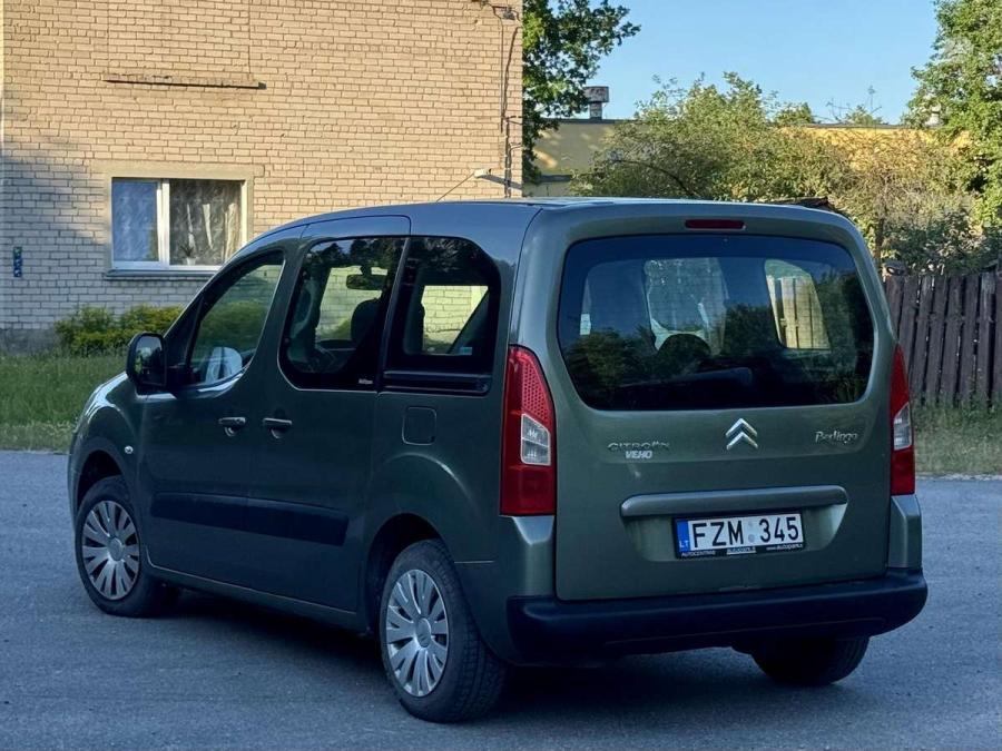 Zaļš Citroen Berlingo 2010 Radviliškis, ar dzinēja tilpumu 1.60 L un nobraukumu 340 tūkst. km par 2600 €, foto 9 vietnē AUTOMOTO.COM.LV