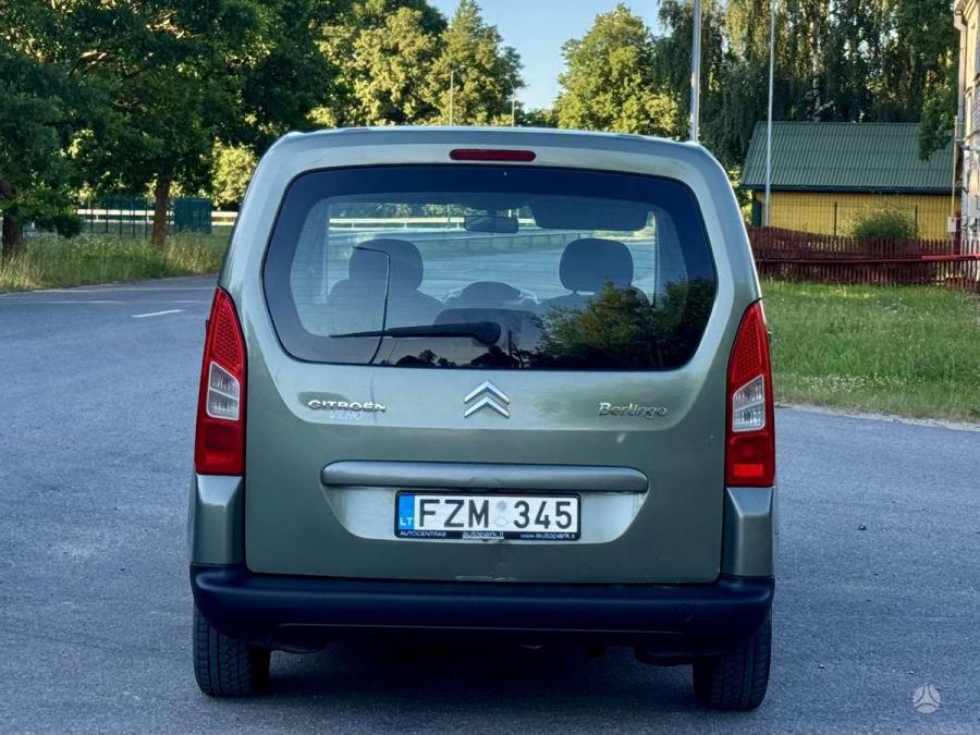 Zaļš Citroen Berlingo 2010 Radviliškis, ar dzinēja tilpumu 1.60 L un nobraukumu 340 tūkst. km par 2600 €, foto 10 vietnē AUTOMOTO.COM.LV