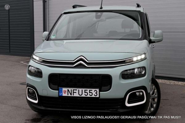 Green Citroen Berlingo 2019 in Kretinga, with an engine capacity of 1.50 L and mileage of 262 thousand km for 8499 €, photo 2 on AUTOMOTO.COM.LV