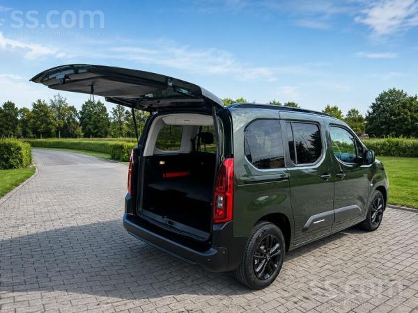 Zaļš Citroen Berlingo 2026 Rīga, ar dzinēja tilpumu 1.50 L un nobraukumu 10 tūkst. km par 30850 €, foto 7 vietnē AUTOMOTO.COM.LV