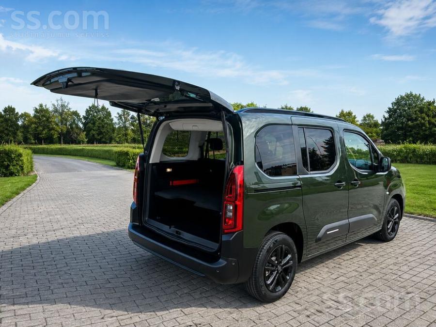 Zaļš Citroen Berlingo 2026 Rīga, ar dzinēja tilpumu 1.50 L un nobraukumu 10 tūkst. km par 30850 €, foto 7 vietnē AUTOMOTO.COM.LV