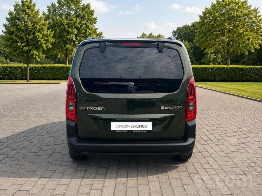 Zaļš Citroen Berlingo 2026 Rīga, ar dzinēja tilpumu 1.50 L un nobraukumu 10 tūkst. km par 30850 €, foto 10 vietnē AUTOMOTO.COM.LV
