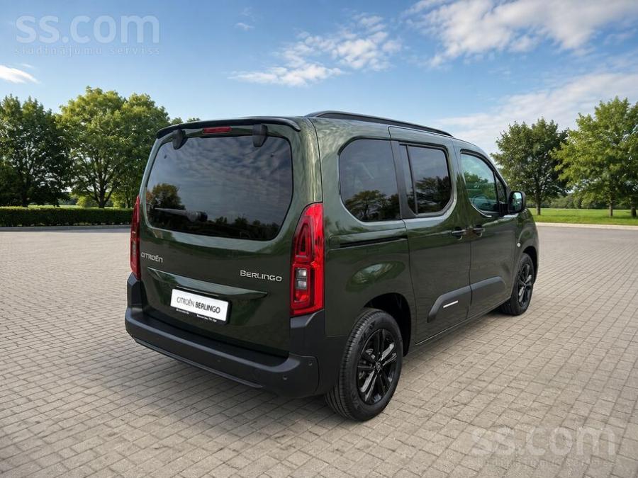 Zaļš Citroen Berlingo 2026 Rīga, ar dzinēja tilpumu 1.50 L un nobraukumu 10 tūkst. km par 30850 €, foto 11 vietnē AUTOMOTO.COM.LV