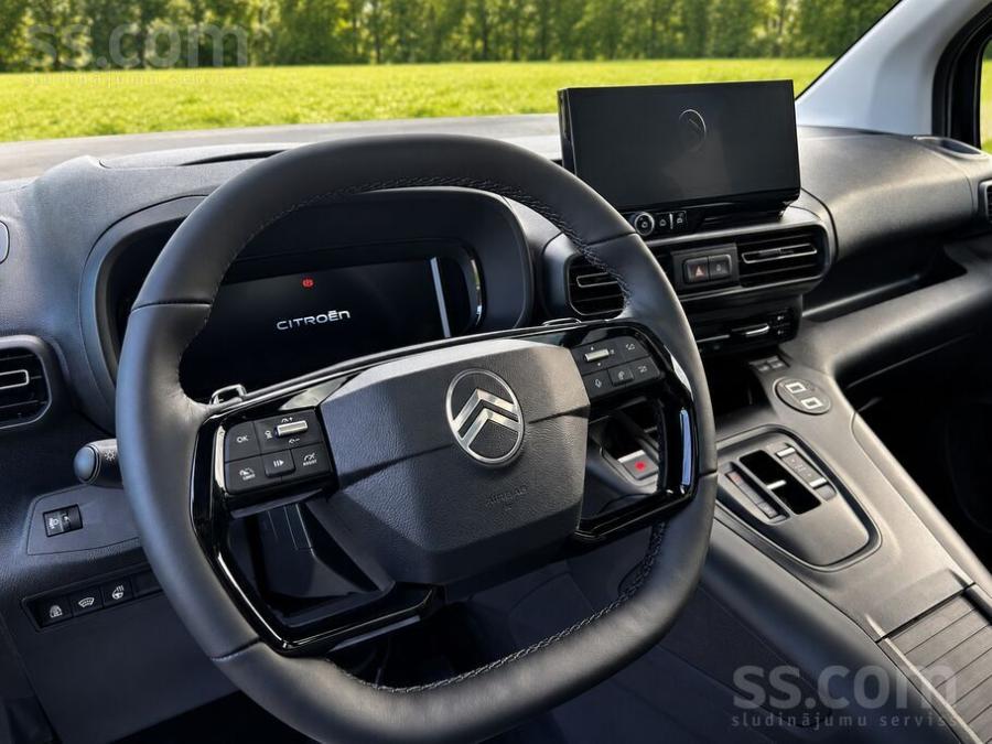 Zaļš Citroen Berlingo 2026 Rīga, ar dzinēja tilpumu 1.50 L un nobraukumu 10 tūkst. km par 30850 €, foto 13 vietnē AUTOMOTO.COM.LV