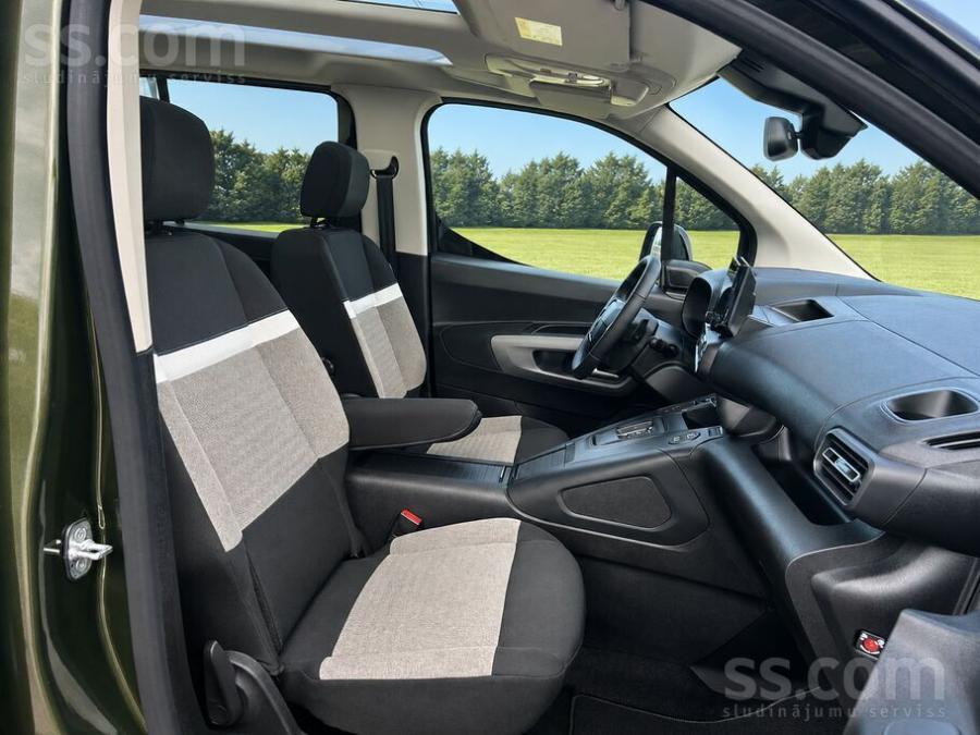 Zaļš Citroen Berlingo 2026 Rīga, ar dzinēja tilpumu 1.50 L un nobraukumu 10 tūkst. km par 30850 €, foto 15 vietnē AUTOMOTO.COM.LV