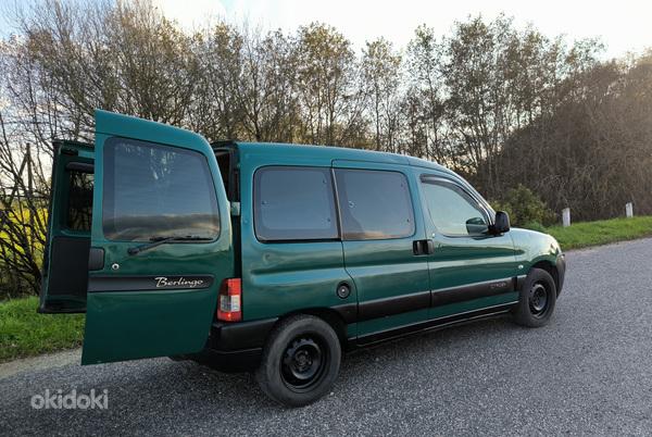Green Citroen Berlingo 2007 in Parnu, with an engine capacity of 1.60 L and mileage of 307 thousand km for 1100 €, photo 5 on AUTOMOTO.COM.LV