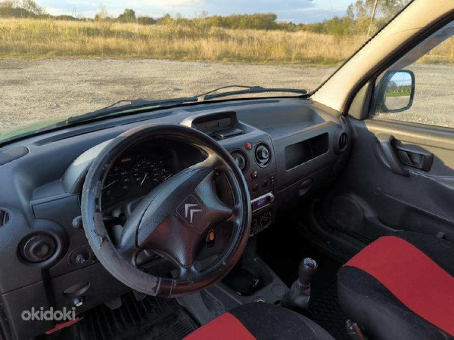 Green Citroen Berlingo 2007 in Parnu, with an engine capacity of 1.60 L and mileage of 307 thousand km for 1100 €, photo 12 on AUTOMOTO.COM.LV