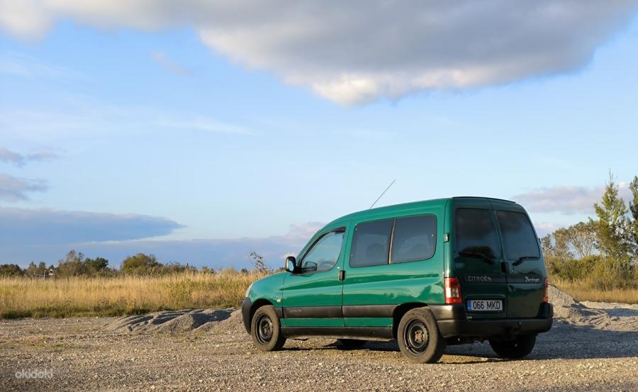 Green Citroen Berlingo 2007 in Parnu, with an engine capacity of 1.60 L and mileage of 307 thousand km for 1100 €, photo 17 on AUTOMOTO.COM.LV
