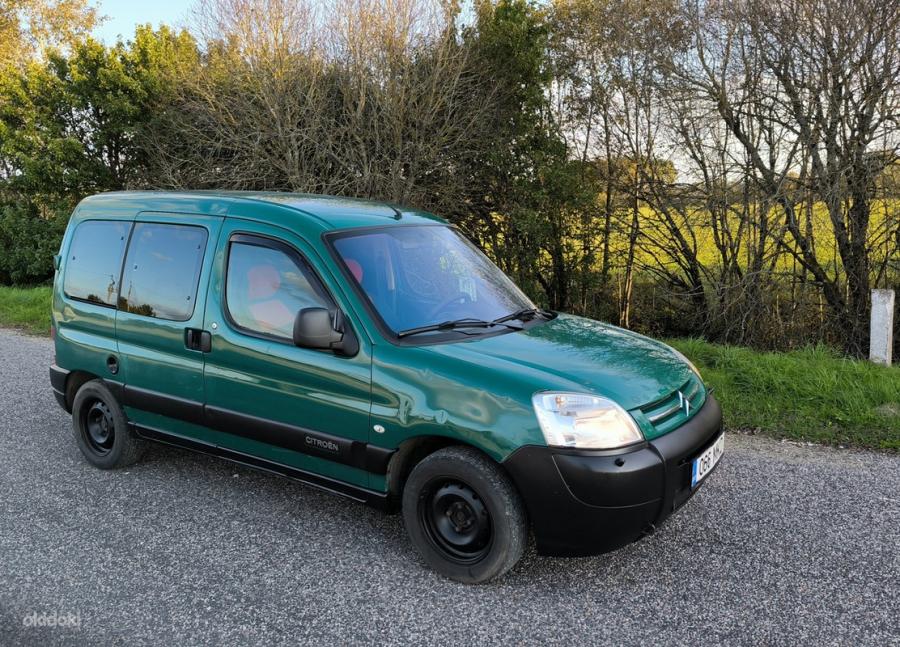 Green Citroen Berlingo 2007 in Parnu, with an engine capacity of 1.60 L and mileage of 307 thousand km for 1100 €, photo 18 on AUTOMOTO.COM.LV