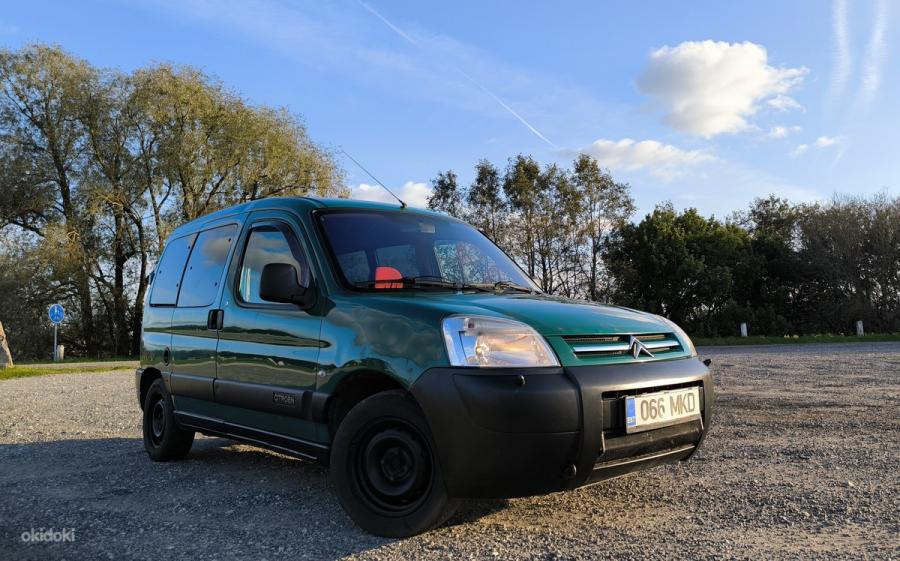 Green Citroen Berlingo 2007 in Parnu, with an engine capacity of 1.60 L and mileage of 307 thousand km for 1100 €, photo 24 on AUTOMOTO.COM.LV